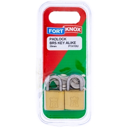 P1H10 - Brass Keyed Alike Padlock | FortKnox