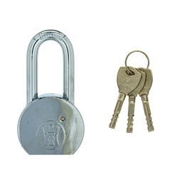 P2L70 - Solid Steel Long Shackle Padlock | FortKnox